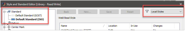 How to set default dimension style in Inventor drawing