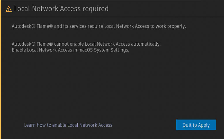 "Local Network Access required" popup appears even when the permission ...