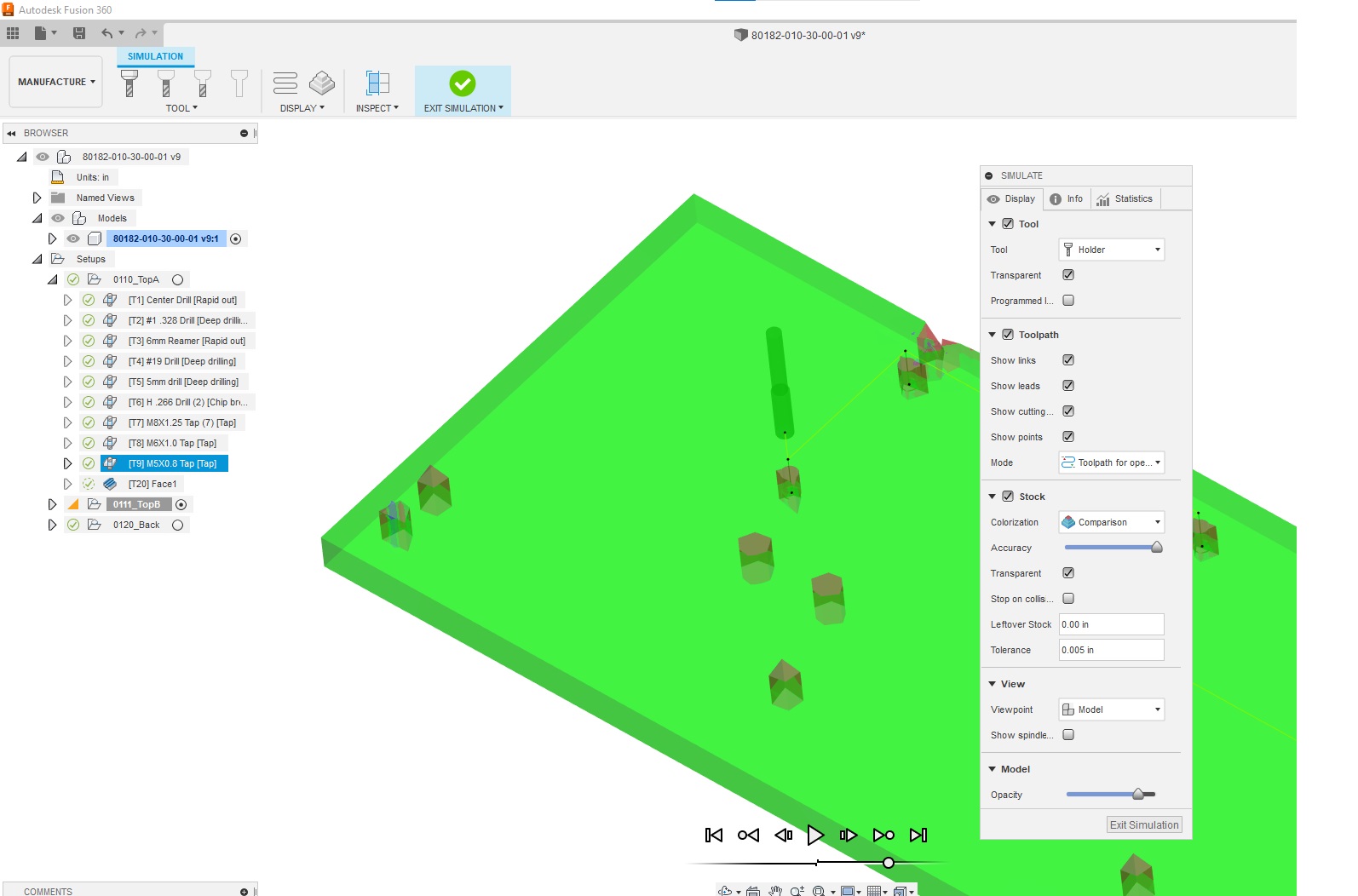 So verbessern Sie die Grafikqualität für die CAM-Simulation in Fusion