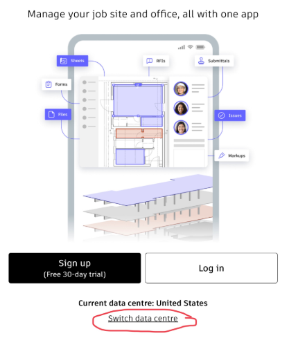 Projects not visible when accessing from Autodesk Forma app