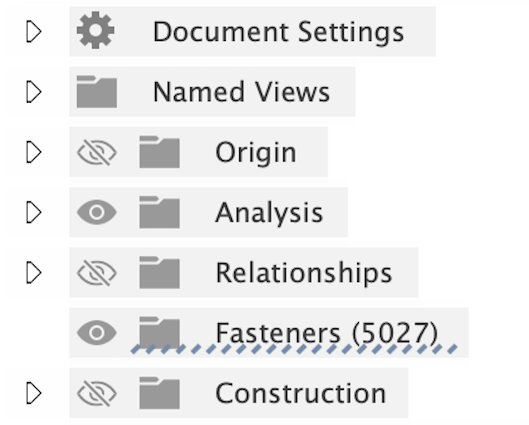 Fasteners folder cannot be expanded in Fusion