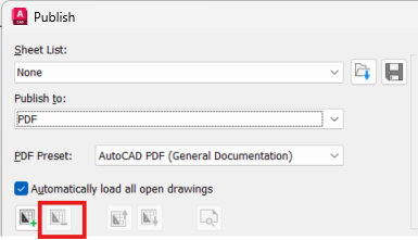 How to plot multiple layouts in AutoCAD products