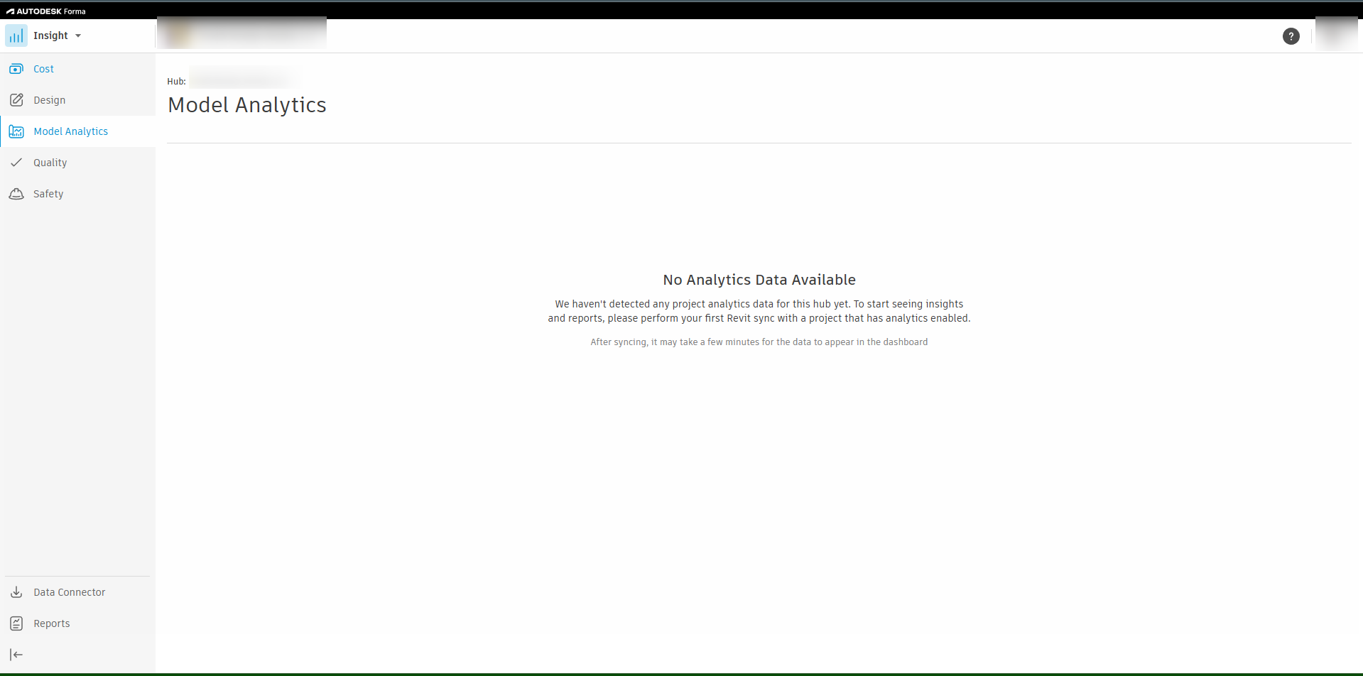 "No Analytics Data Available" message appears in Model Analytics in ...