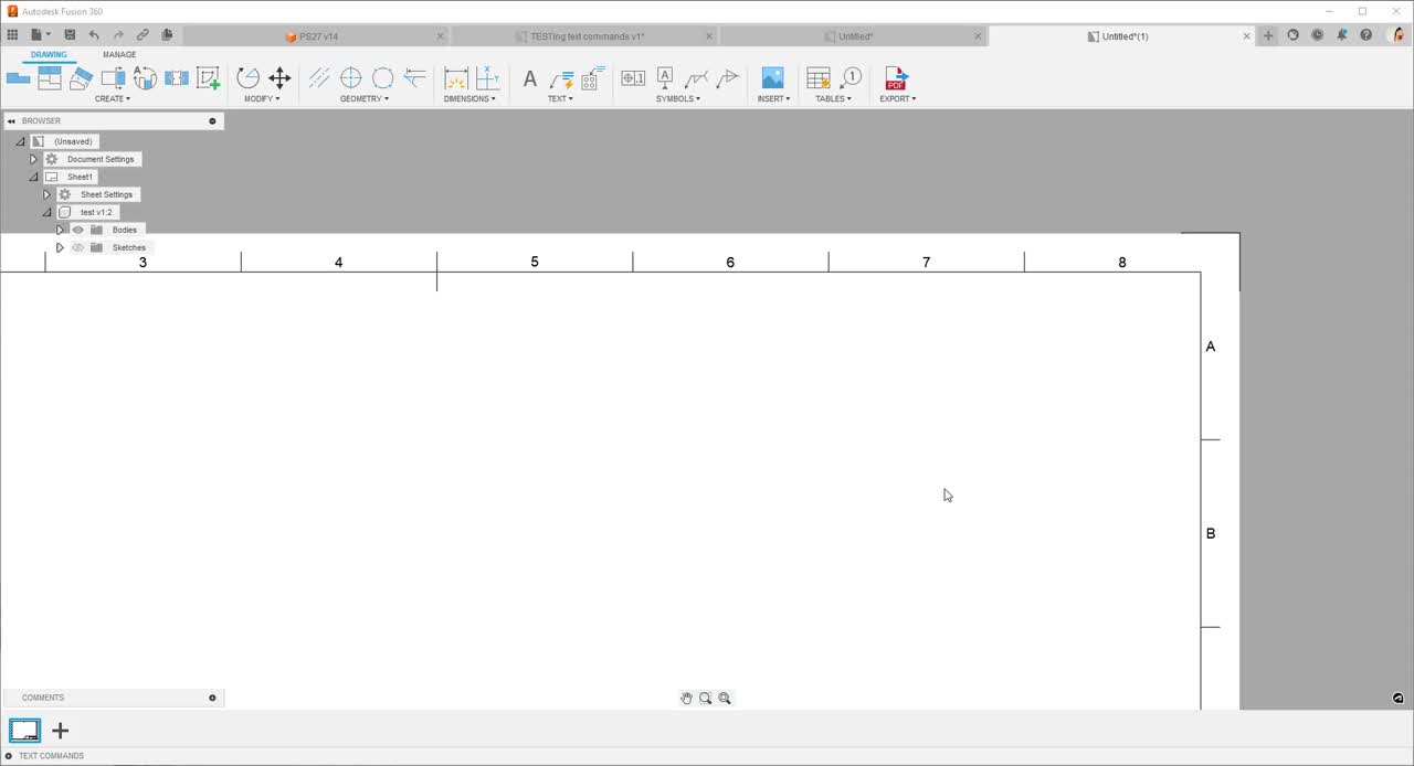 How to modify a Revision History table format in Fusion 360 drawings