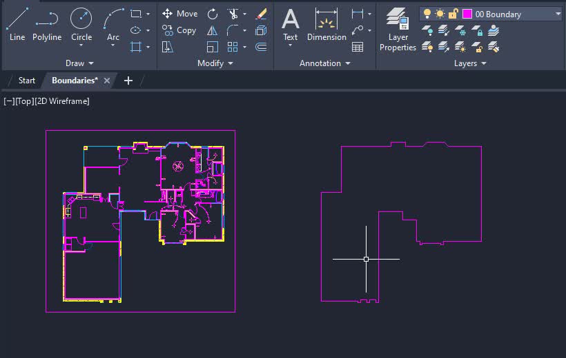 How To Draw Boundary Line In Autocad Excel vba clear immediate window