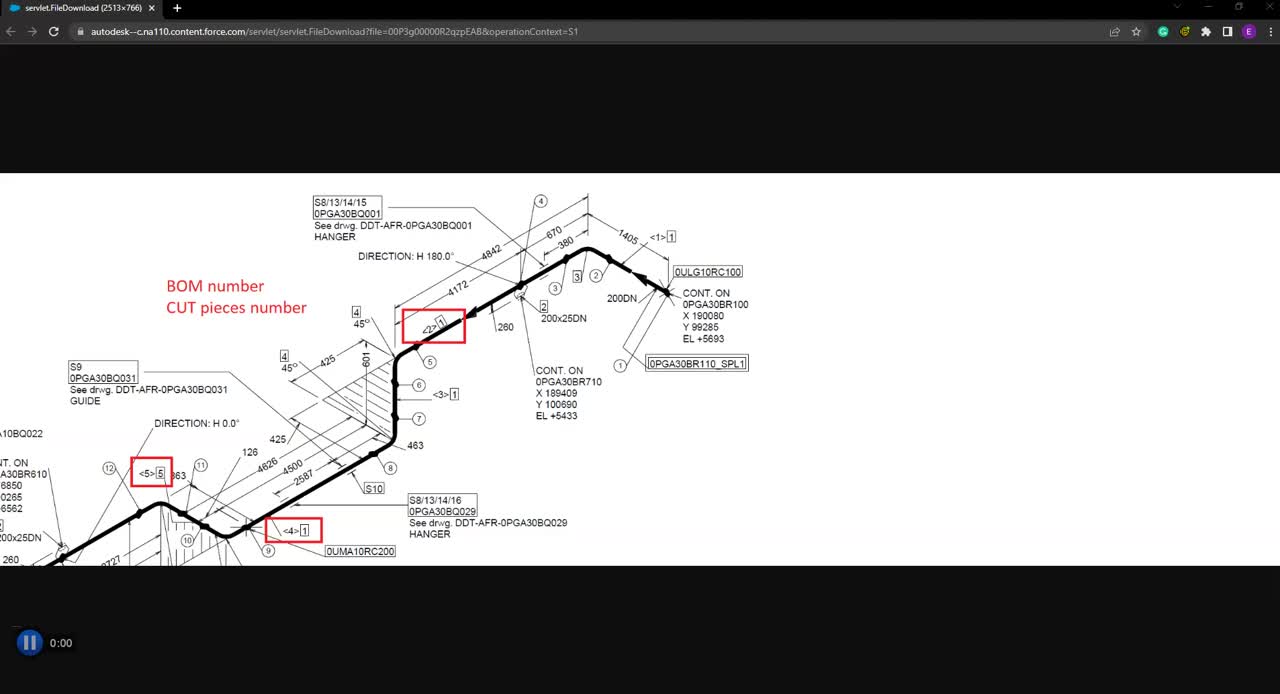 How To Have The Part Number And Cut Piece Number In One Annotation In Isometric Drawings Of